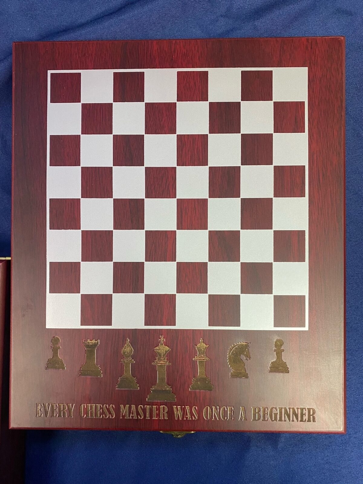 Wood Chess Board – KLA Engraving
